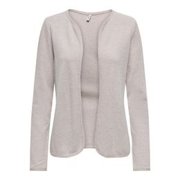 Only Strickjacke »ONLJAYLA – Cardigan mit Rundhals und pflegeleichtem Griff« modisch, Jersey, regular fit, Baumwollmischung, Rundhals Pumice Stone...
