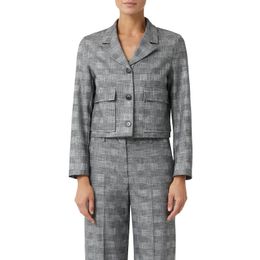 comma, COMMA Jackenblazer mit Muster GREY CHECK 44 44 Jacke Indoor von COMMA
