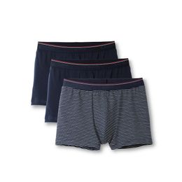 Calida Boxershorts »Natural Benefit« 3er Pack, Single Jersey-Qualität, elastisch navy L (52/54) L (52/54) Herren-Slip im 3er-Pack von Calida