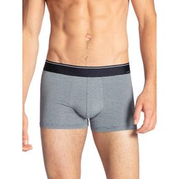 Calida Damen Calida Boxer &raquo;Cotton Stretch&laquo; Baumwoll-Mix, gestreift, Single Jersey, elastisch beige S (46/48)