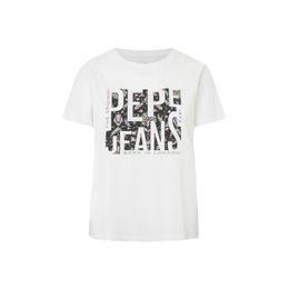 Pepe Jeans T-Shirt 'GLORIA' Damen Gr&ouml;&szlig;e M schwarz / wei&szlig;