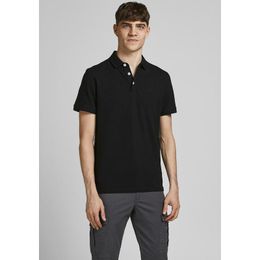 Jack & Jones JACK & JONES Poloshirt »JJEPAULOS Poloshirt mit klassischem Kragen und figurbetonter Form« Logostickerei, modisch, schmal, Baumwolle, Polokragen...