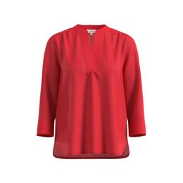 s.Oliver Shirtbluse mit 3/4-Ärmeln und im Tunika-Look RED 34 34 Strukturierte Tunikabluse von s.Oliver