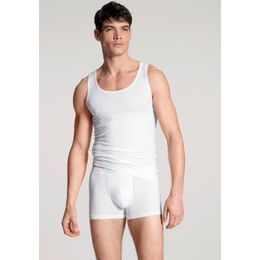 Calida Tanktop »Focus« Rundhals, Single Jersey Qualität, elastisch, schnelltrocknend weiss L (52/54) L (52/54) Herren Athletic-Shirt von Calida