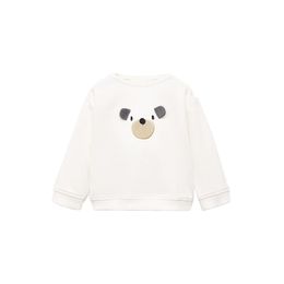 Mango Kids Sweatshirt 'BEARS' boy White size 3-6