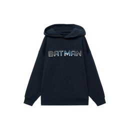 Mango Kids Sweatshirt 'Batboss' Jungen Gr&ouml;&szlig;e 140 blau / navy / dunkelgrau / wei&szlig;