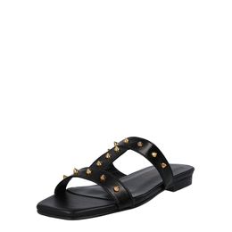 Gold Pantolette Damen Gr&ouml;&szlig;e 41 schwarz