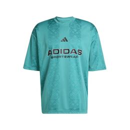 adidas Sportswear Funktionsshirt 'TIRO' Herren Gr&ouml;&szlig;e XS t&uuml;rkis / cyanblau / schwarz
