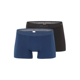 Sloggi Boxershorts Herren Gr&ouml;&szlig;e S dunkelblau / grau / schwarz