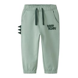 name it Hose 'NMMNASH' Jungen Größe 98 pastellgrün / schwarz