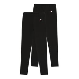 Champion Authentic Athletic Apparel Leggings M&auml;dchen Gr&ouml;&szlig;e 164 rot / schwarz / wei&szlig;