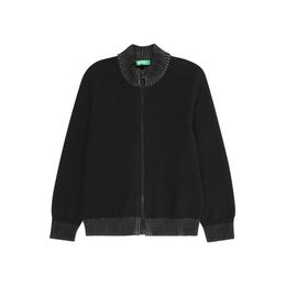 United Colors Of Benetton Strickjacke Jungen Gr&ouml;&szlig;e 122 schwarz