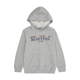 United Colors Of Benetton Sweatshirt Jungen Größe 140 navy / graumeliert / weinrot