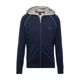 BOSS Sweatjacke 'Mix&Match' Herren Größe 4XL marine / grau