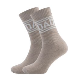 Ewers Socken "DAD" M&auml;dchen Gr&ouml;&szlig;e 40/42 dunkelbeige