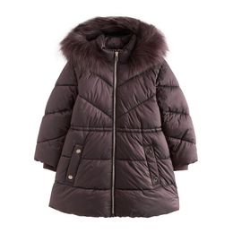 next Winter Jacket girl Brown size 12 yrs