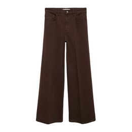 Mango Pleated Jeans 'ELISE' female Brown size 46