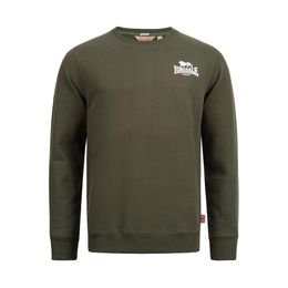Lonsdale Sweatshirt 'Longridge' male Green size S