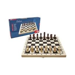 Noris Deluxe Holz - Schach, Brettspiel