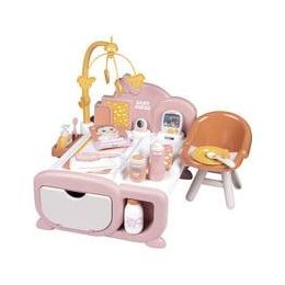 Smoby Baby Nurse Puppenwiege mit Himmel, Puppenm&ouml;bel