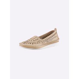 Andrea Conti Damen Slipper, beige, Gr&ouml;&szlig;e 41