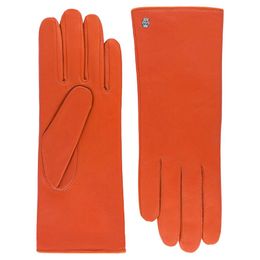 Roeckl Lederhandschuhe 'HAMBURG' Damen Gr&ouml;&szlig;e L/XL orange / mandarine