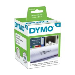 Original Dymo LABELWRITER 450 (99012 / S0722400) Etikett 260x (36mm x 89mm)