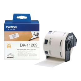 Original Brother P-Touch QL 820 NWBc (DK-11209) Etikett 800x (29mm x 62mm) Weiss