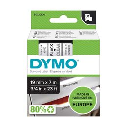 Original Dymo LABELMANAGER Executive 640 CB Set (45800 / S0720820) Schriftband 7mm/19m Schwarz auf Transparent