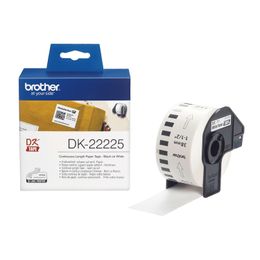 Original Brother P-Touch QL 1110 (DK-22225) Etikett 1x (38mm x 30.48m) Weiss