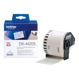 Original Brother P-Touch QL 710 Series (DK-44205) Etikett 1x (62mm x 30.48m) Weiss