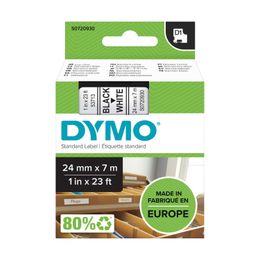 Original Dymo LABELMANAGER Executive 640 CB Set (53713 / S0720930) Schriftband 7mm/24m Schwarz auf Weiss