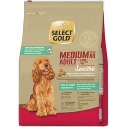 SELECT GOLD Sensitive Trockenfutter Hund Adult Medium Seidenraupenprotein 4 kg