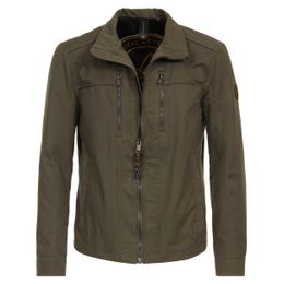 Langjacke Casamoda "Casamoda Jacke uni", Herren, Gr. L, grün, 67% Baumwolle, 33% Polyamid, Jacken