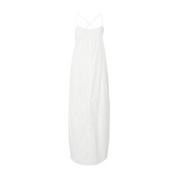 MONKI Sommerkleid Damen Größe 34 weiß Winterkleid