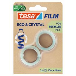 Tesa Tesafilm 'Eco & Crystal' transparent 2 x 10 m x 1,9 cm