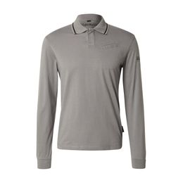 Napapijri Poloshirt 'Melville' Herren Größe S schlammfarben / schwarz