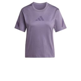 adidas Sportswear Performance Shirt 'Z.N.E.' female Purple size XXL