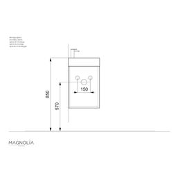 Posseik G&auml;ste WC Eckbadm&ouml;bel Delta Slimline G&auml;stebad SoftClose in versch. Ausf&uuml;hrungen