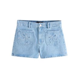 next Shorts Damen Gr&ouml;&szlig;e 30/31 blue denim
