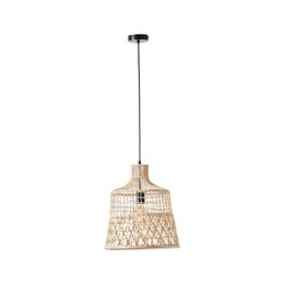 Brilliant Lampe, Newbury Pendelleuchte 35cm rattan, 1x A60, E27, 25W, Kabel k&uuml;rzbar / in der H&ouml;he einstellbar