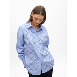 Lola Casademunt Bluse Damen Gr&ouml;&szlig;e L blau