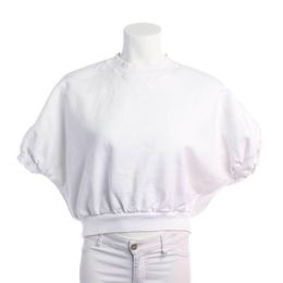 Prada Sweatshirt / Sweatjacke Damen Gr&ouml;&szlig;e S Second Hand wei&szlig;