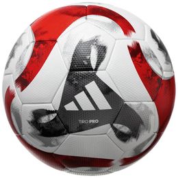 adidas Performance Ball 'Tiro Pro' Herren Gr&ouml;&szlig;e 5 rot / schwarz / wei&szlig;