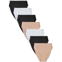 next Slips Damen Gr&ouml;&szlig;e S beige / schwarz / wei&szlig;