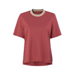 Vaude Funktionsshirt 'Loamer' Damen Größe L creme / rot