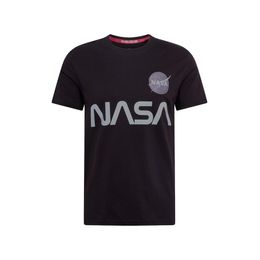 Alpha Industries Shirt 'NASA' male Black size XXXL