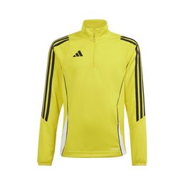 adidas Performance Sportsweatshirt Jungen Gr&ouml;&szlig;e 140 gelb / schwarz / wei&szlig;