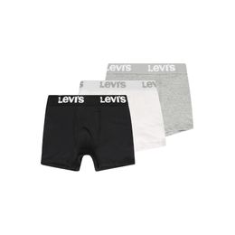 Levi's Kids Boxershorts Jungen Gr&ouml;&szlig;e 116/122 grau / graumeliert / schwarz / wei&szlig;