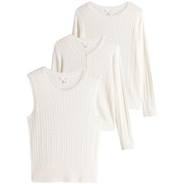 The Set Pullover Damen Gr&ouml;&szlig;e S creme